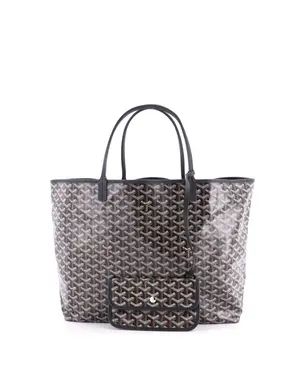 Goyard Gm Saint Louis Tote Coated Canvas