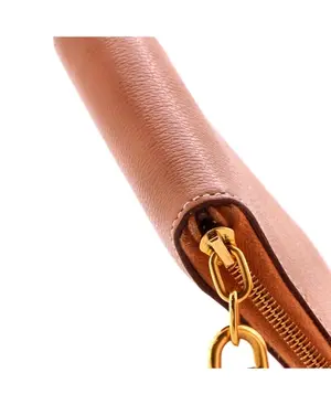 Hermès Zipengo Ii Chaine D'ancre Zip Wallet Leather - Brown