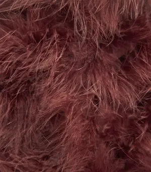 YVES SALOMON Feather Cropped Jacket