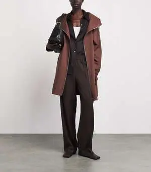 YVES SALOMON Waterproof Hooded Parka