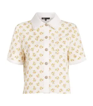 Maje Trimmed Shirts For Women