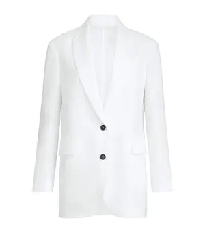 Brunello Cucinelli Cotton Single-breasted Blazer