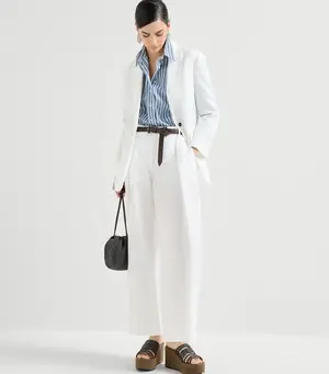 Brunello Cucinelli Cotton Single-breasted Blazer