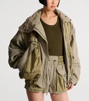 Balmain Cotton-blend Twill Bomber Jacket