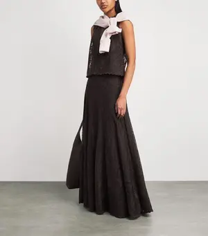 ME+EM Lace Maxi Skirt