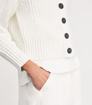 ME+EM Organic Cotton Weekend Cardigan