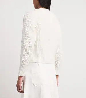 ME+EM Organic Cotton Weekend Cardigan