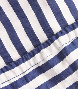 Maje Breton Stripe Tank Top - White