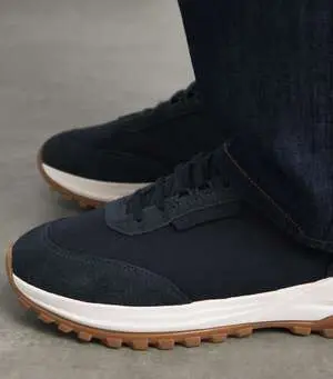 Emporio Armani Suede Sneakers