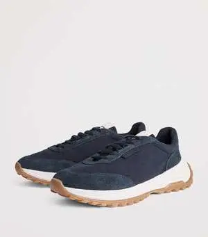 Emporio Armani Suede Sneakers
