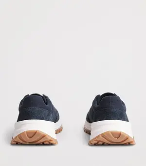 Emporio Armani Suede Sneakers