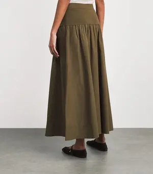 ME+EM Mixed Media Maxi Skirt