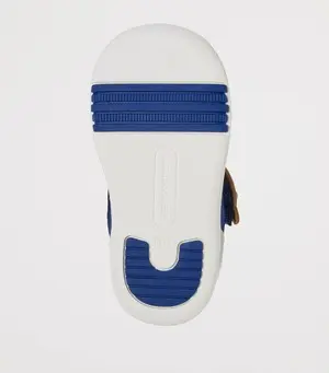 MIKI HOUSE Bear Appliqué Sneakers