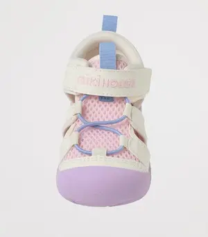 MIKI HOUSE Mesh-panel Velcro Sandals