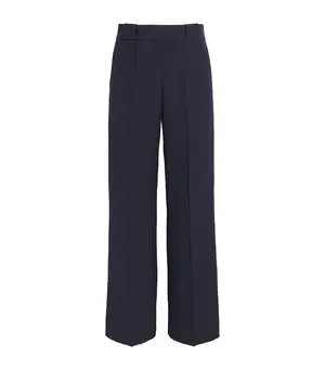 ME+EM Cotton Blend Kick Flare Trousers