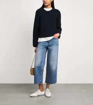 ME+EM Cropped Straight Leg Jeans