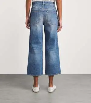 ME+EM Cropped Straight Leg Jeans
