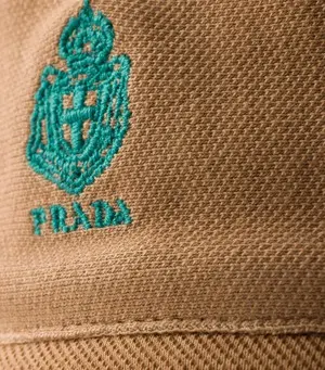 Prada Cotton Piqué Bucket Hat - Neutral
