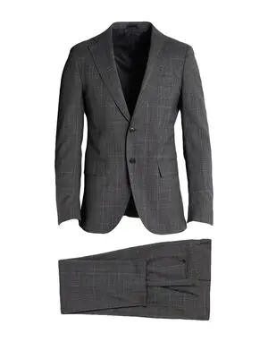 TOMBOLINI Suit Size Virgin Wool - Black