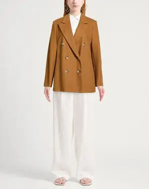 Harris Wharf London Double-breasted Piqué Blazer