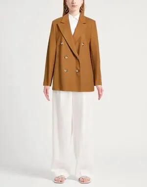 Harris Wharf London Double-breasted Piqué Blazer