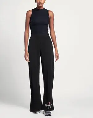 Calvin Klein Cotton Track Pants - Black