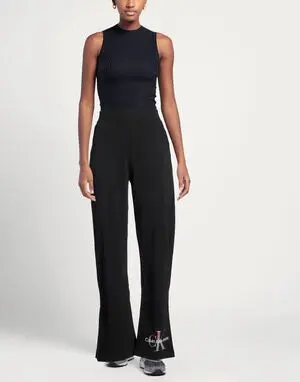 Calvin Klein Cotton Track Pants - Black