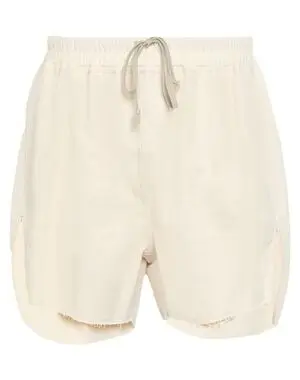 Rick Owens Cotton Canvas Casual Shorts