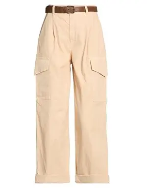 NINA MARS Cargo Pants With Belt