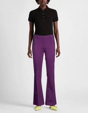 MANILA GRACE Flared High-waisted Trousers