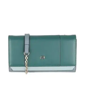 PIQUADRO Crossbody Wallet Cow Leather - Green