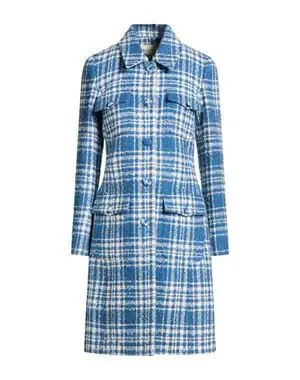 REALLY WILD Single-breasted Wool And Mohair Blend Coat - Blue