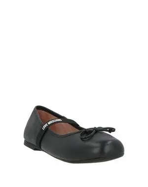 Moschino Mary Jane Ballet Flats - Black