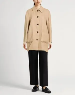 DRUMOHR Virgin Wool And Hemp Overcoat
