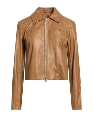 STREET LEATHERS Leather Jacket - Light Brown