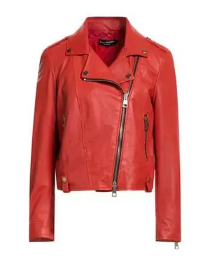 Street Leathers Biker Jackets For Women