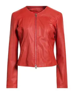 Street Leathers Single Breasted Jackets For Women
