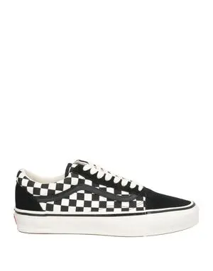 VANS Leather And Textile Fiber Sneakers - Black