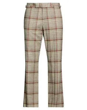 VIVIENNE WESTWOOD Tartan Pattern Straight Leg Pants - Green