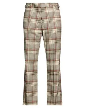 VIVIENNE WESTWOOD Tartan Pattern Straight Leg Pants - Green