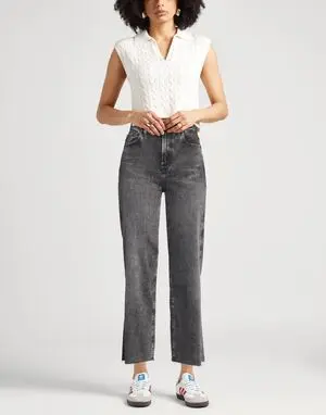 7 For All Mankind Cropped Alexa Straight-leg Jeans