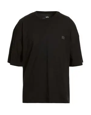 Alpha Industries T-shirt Size Cotton - Black