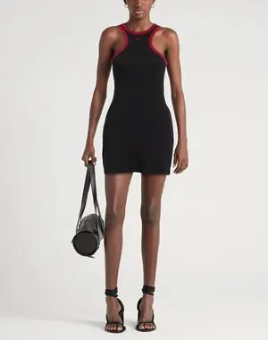 COURREGES Mini Cotton Dress - Blue