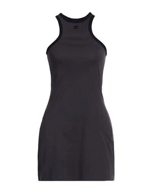 COURREGES Mini Cotton Dress - Blue