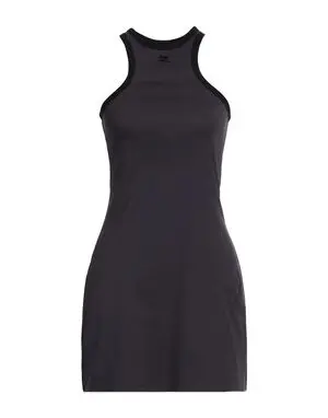 COURREGES Mini Cotton Dress - Slate Blue