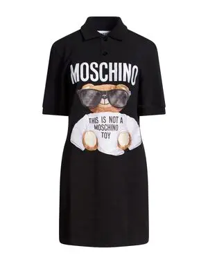 Moschino Mini Dress With Appliqués