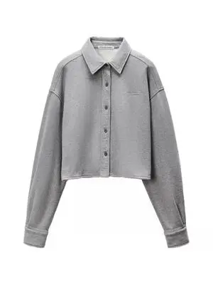 Alexander Wang Button-up Cropped Shirt