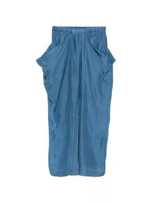 TELA Utopia Draped Midi Skirt
