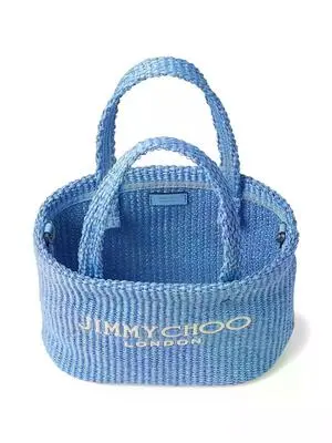 JIMMY CHOO Beach East-west Mini Bag - Blue