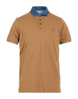 Harmont & Blaine Color Blocked Polos For Men